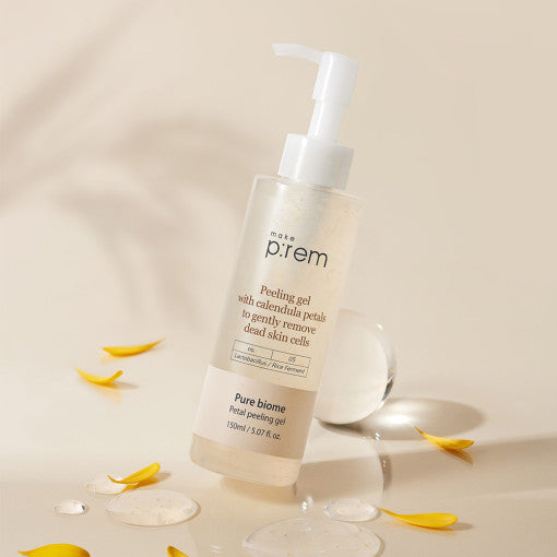 make p:rem Pure Biome Petal Peeling Gel 150ml – K-Beauty Makeup ...